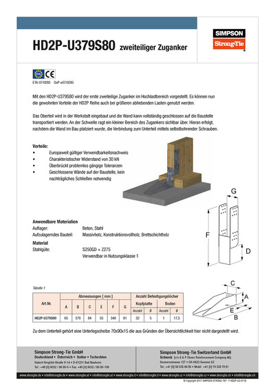 Flyer | Simpson Strong-Tie