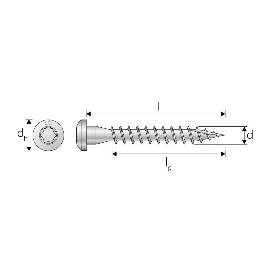Verbinderschraube - CSA | Simpson Strong-Tie